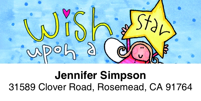 Inspirations 2-Line Address Label | Checkworks