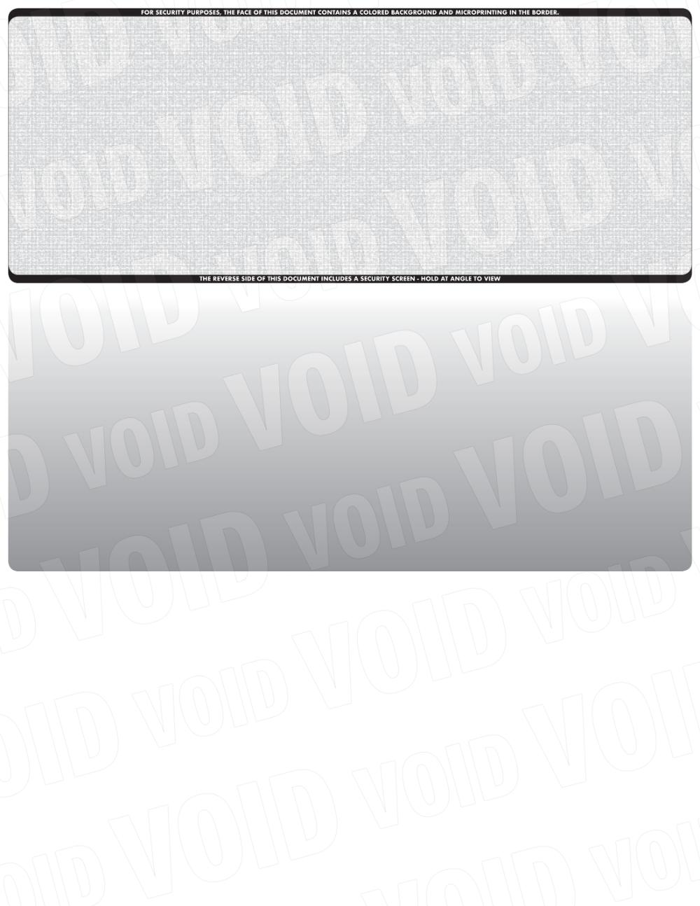 Linen Gray Laser Business Checks - Top| Checkworks