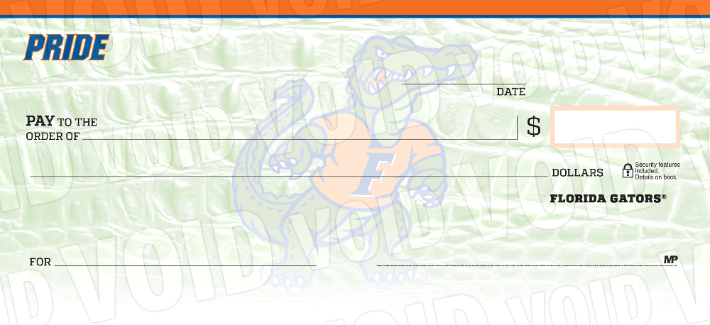 University of Florida Collegiate Checks | Checkworks