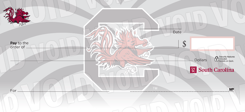 University of South Carolina Collegiate Checks | Checkworks