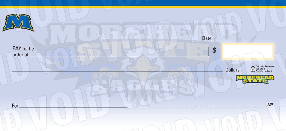 Morehead State University Collegiate Checks | Checkworks