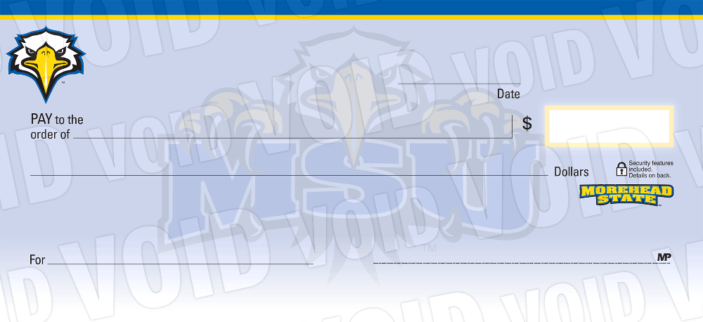 Morehead State University Collegiate Checks | Checkworks
