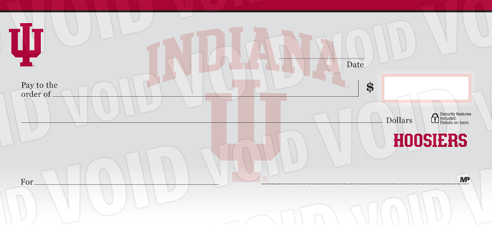Indiana University Collegiate Checks | Checkworks