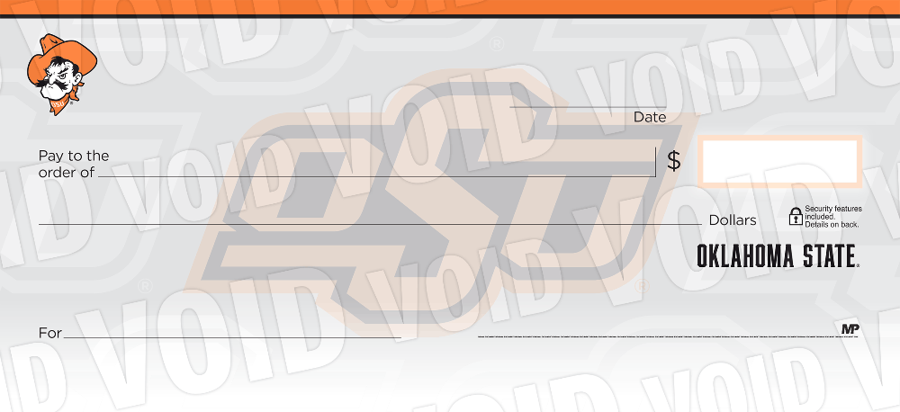Oklahoma State University Collegiate Checks | Checkworks