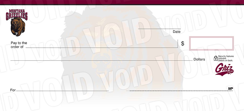 University of Montana Collegiate Checks | Checkworks
