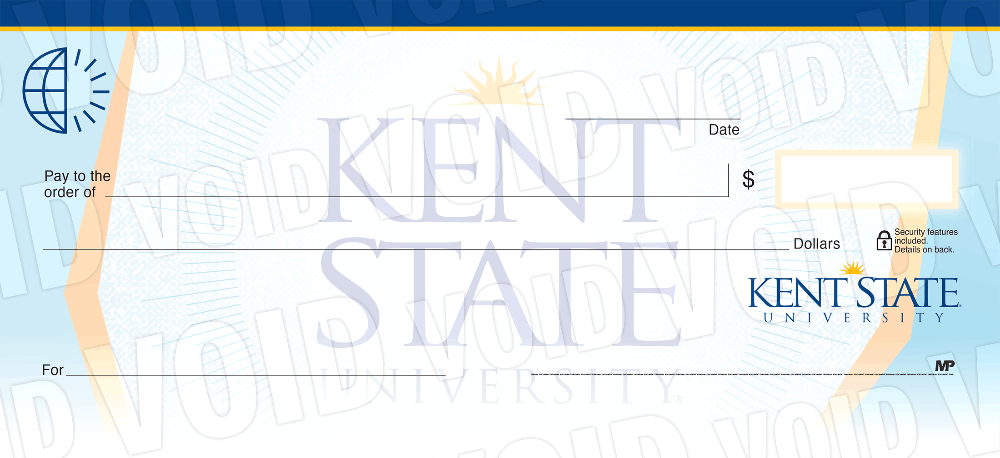 Kent State University Collegiate Checks | Checkworks