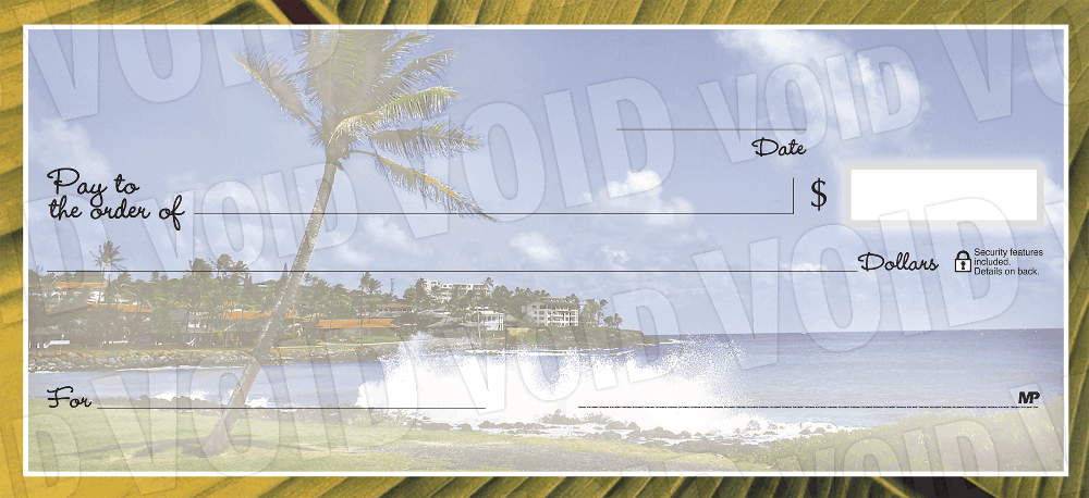 Island Vistas Personal Checks | Checkworks